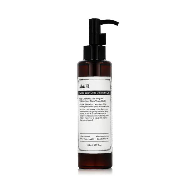 Dear, Klairs Gentle Black Deep Cleansing Oil 150 ml - Parfimo.it